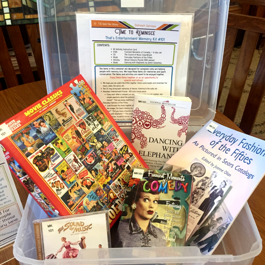 Memory Kits | T.B. Scott Free Library